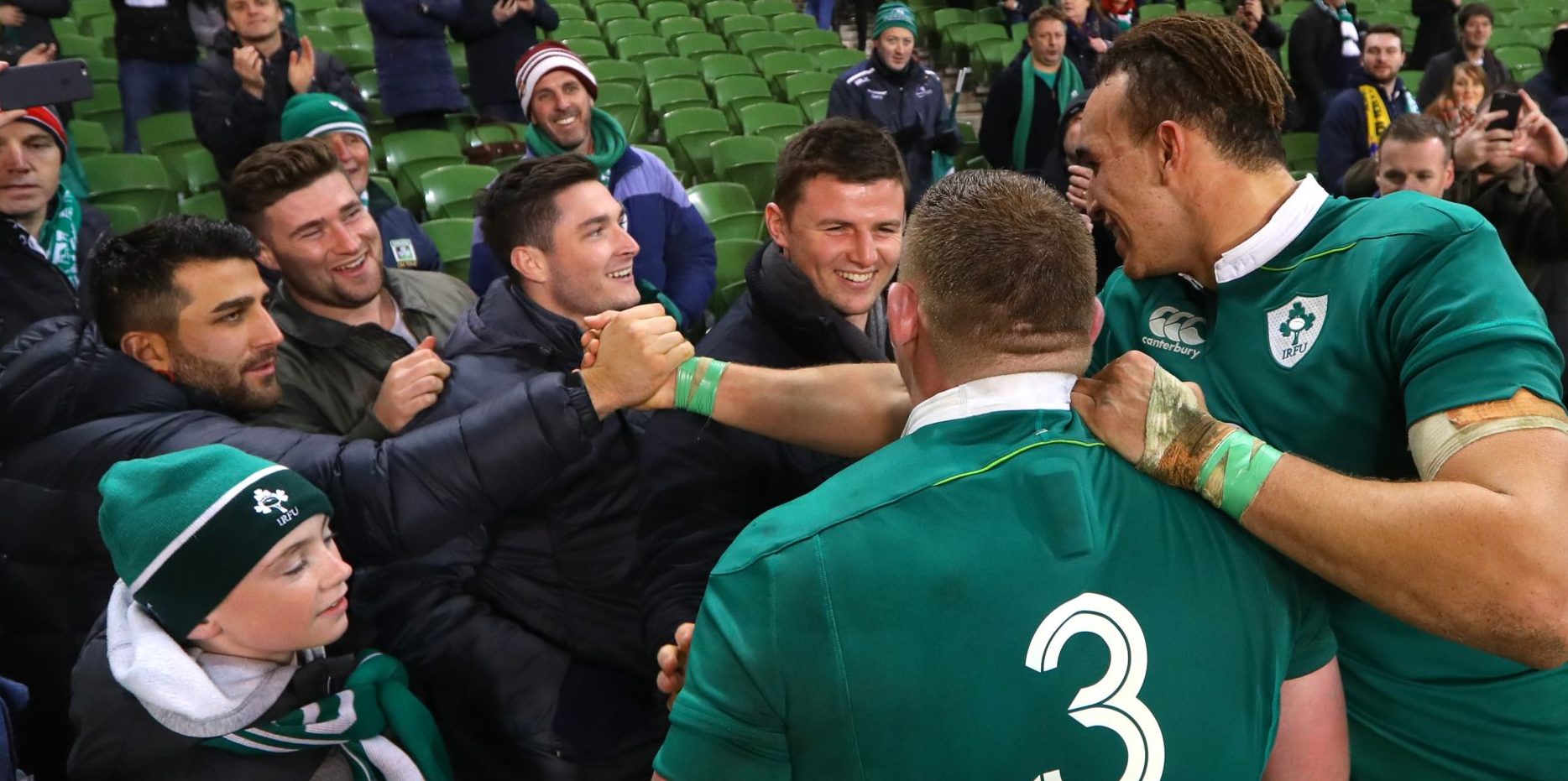 CONNACHT PLAYERS RAISING SPIRITS - Rugby Players Ireland